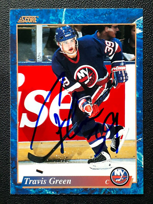 TRAVIS GREEN AUTHENTIC AUTOGRAPH 1993-94 SCORE 93-94 NO 661 91735 | eBay