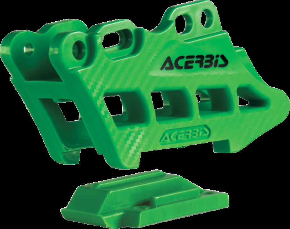 Acerbis Chain Guide Block 2.0 Green - Fits: FOR KAWASAKI KX450F 2009 ...