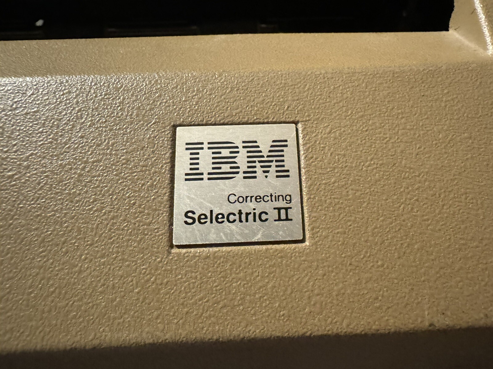 IBM Correcting Selectric II Typewriter Tested Orator 10 type ball ...