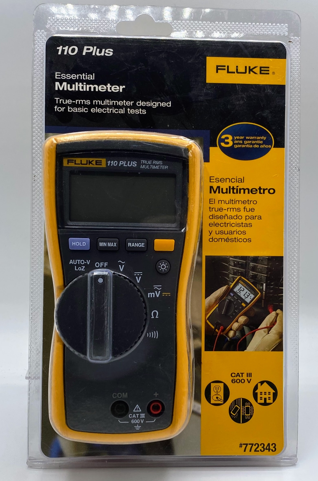 Fluke 110 Plus Essential Multimeter for sale online | eBay