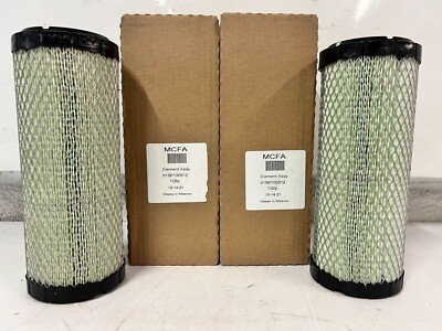 LOT OF 2 Mitsubshi Cat. Forklift - Air Filter Element Assembly ...