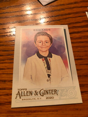2020 Topps Allen & Ginter Base #284 Julian Edwards actor | eBay