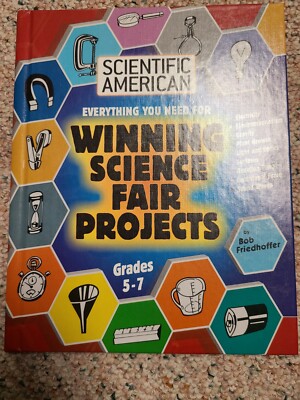 Winning Science Fair Projects Book, by Bob Friedhoffer | eBay