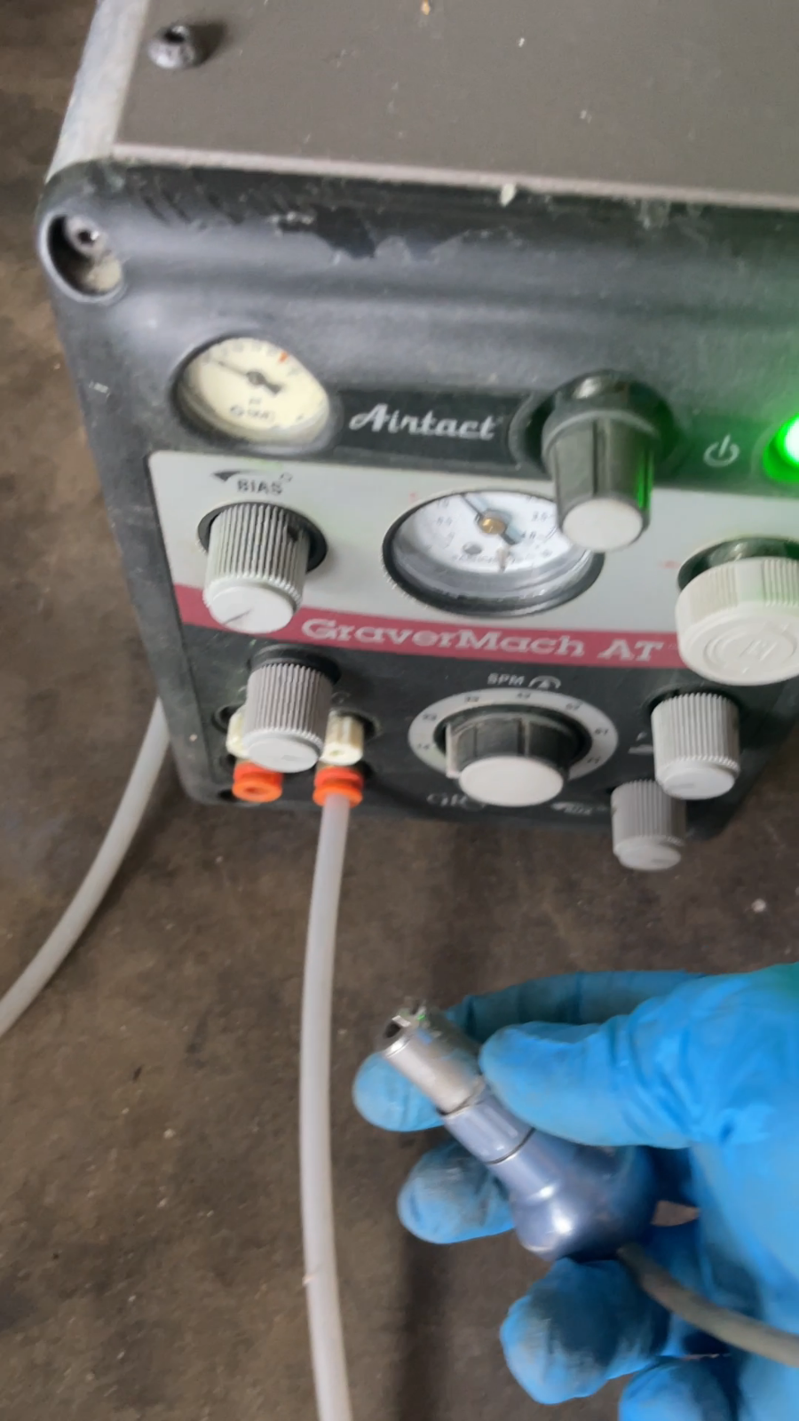 GRS Engraving Gravermach AT With Foot GRS HANDPIECE SMT SILENT ...