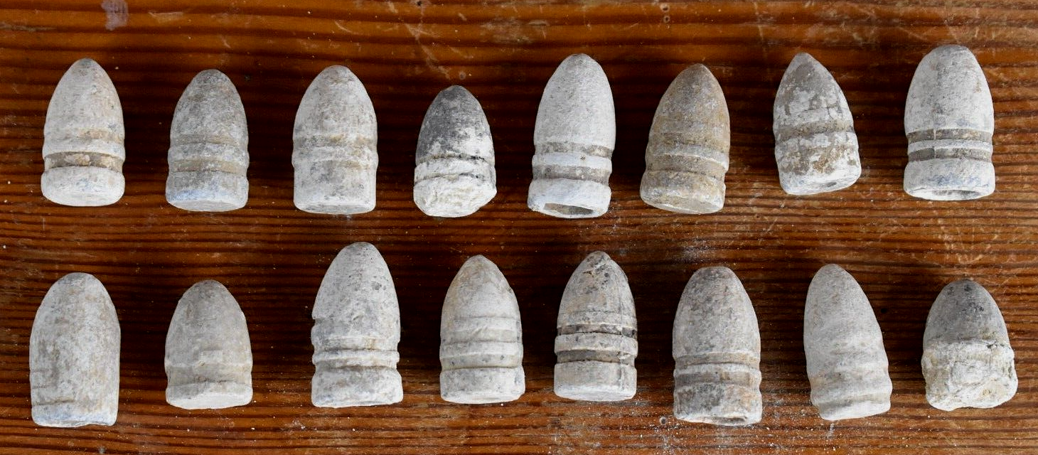 Lot of 16 Rare Civil War Dropped Bullets Found Near The Battle of Cold ...