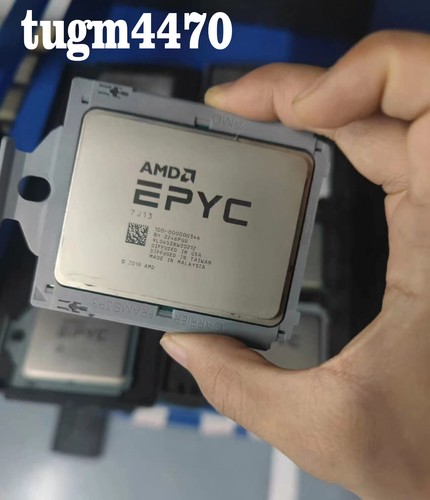 AMD EPYC Milan 7J13 64 core 128 thread 2.45G CPU processor EPYC 7763 ...