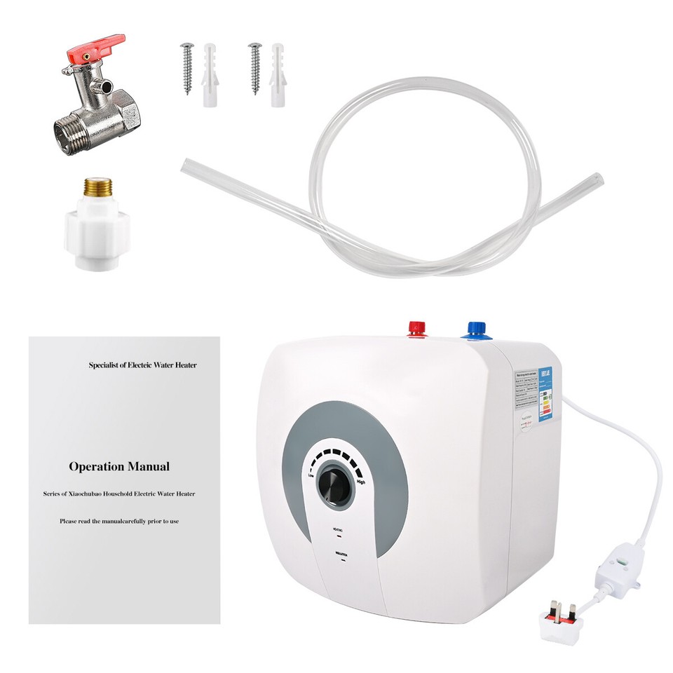 Electric Instant Hot Water Heater Under Sink Small Water Tank Kitchen ...