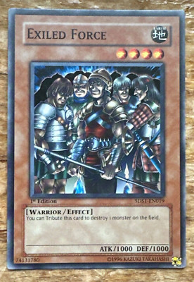 Yugioh Exiled Force 1ST EDITION LOD-023 Super Rare Lightly Played ...