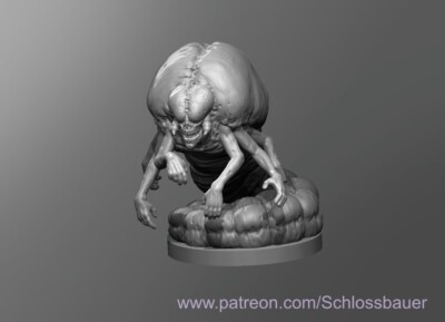 Soul Larvae Demon Monster Manual 28mm Scale DND D&D Miniature SB | eBay