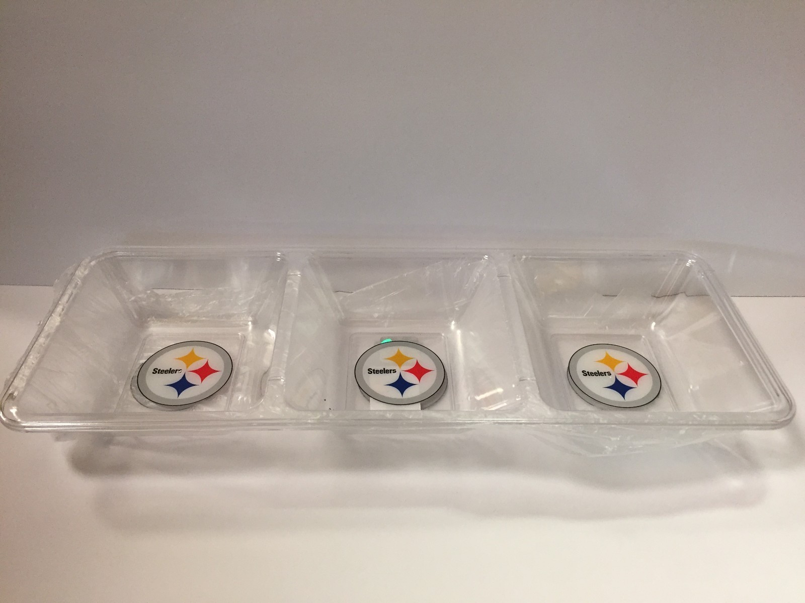 Pittsburgh Steelers Clear Snack Tray *NEW* | eBay