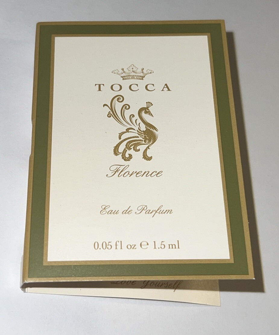Tocca Florence Eau de Parfum EDP Spray Sample Vial Travel Mini 1.5ml ...