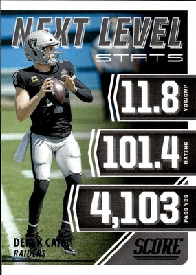 DEREK CARR CARD #NL5 BUY ANY 2 ITEMS FOR 50% OFF B209R2S11P1 | eBay