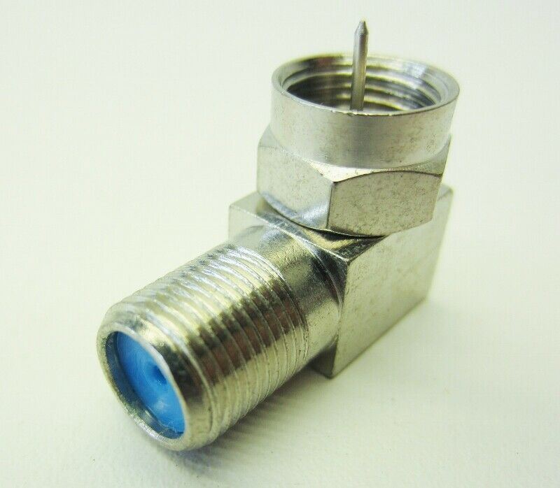 Dynaflex SF-81-90 (10pcs) Coax Adapter Elbow Male to Female Connector ...