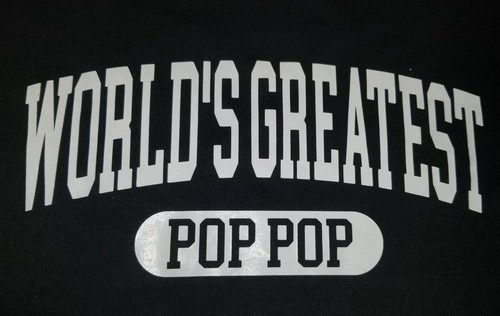 WORLD'S GREATEST PAP PAPPY POP POP GRANDPA SHIRT TSHIRT T-SHIRT ...
