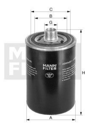 MANN-FILTER WD940/4 Filtre hydraulique- boÃ®te automatique 4253044 | eBay