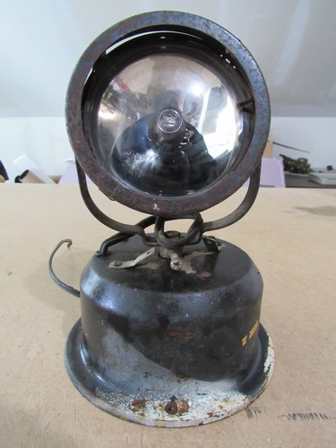 vintage oscillating rotating light lamp railroad train? old antique | eBay