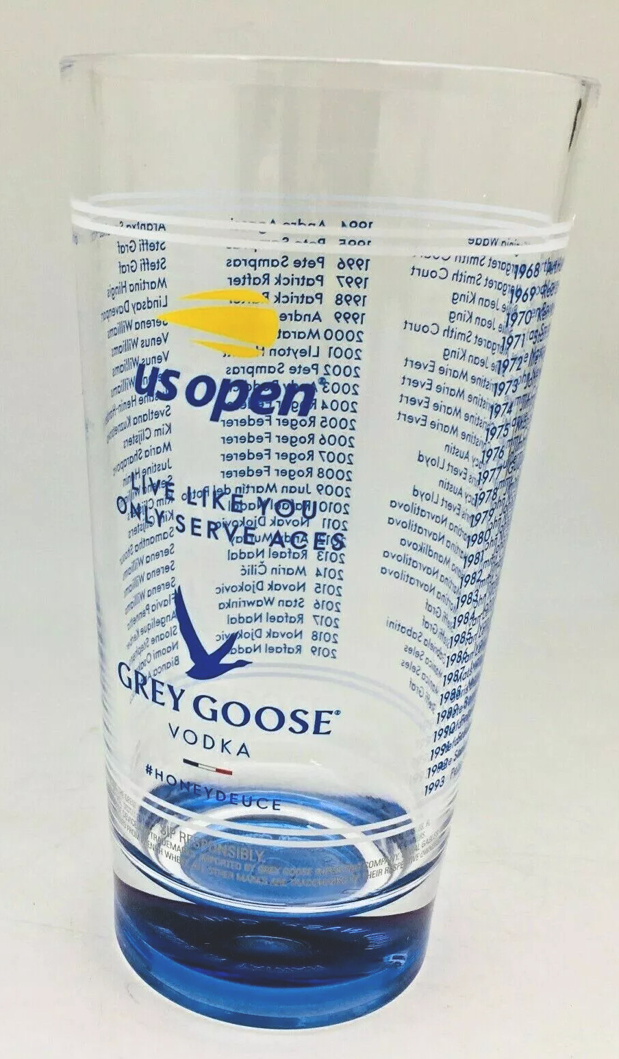 Grey Goose US OPEN PLASTIC Tumbler *CHECK DESCRIPTION | eBay