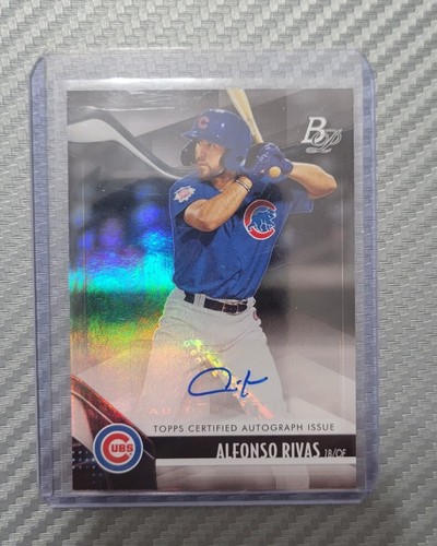 Alfonso Rivas ROOKIE/PROSPECT AUTO 2021 Bowman Platinum Prospects #TOP ...