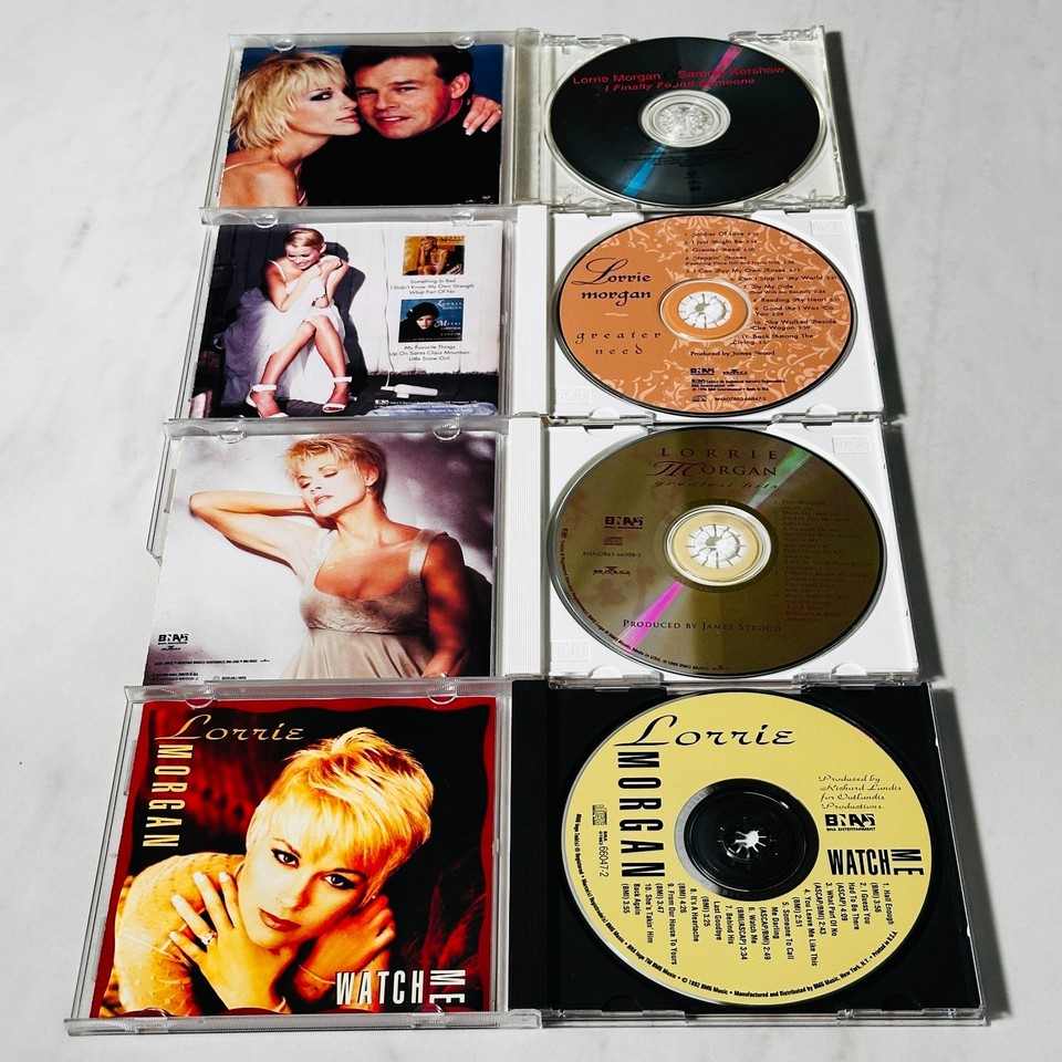 Lorrie Morgan - CD Lot of 4 - Greatest Hits - I Finally Found Someone ...