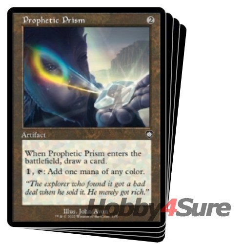 Prophetic Prism X4 M/NM Magic: The Gathering MTG The Brothers' War ...