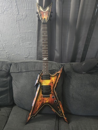 Dean Dimebag Razorback Explosion '06 with hardshell case | eBay