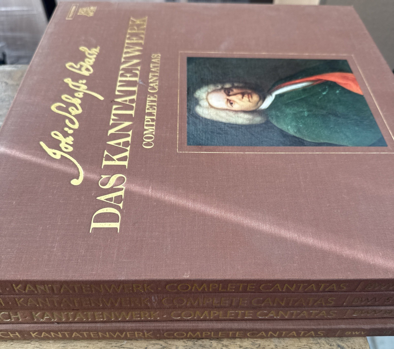 Bach Kantatenwerk Box Sets 1–4 BWV 1–16 Telefunken Mint Vinyl VG Boxes ...