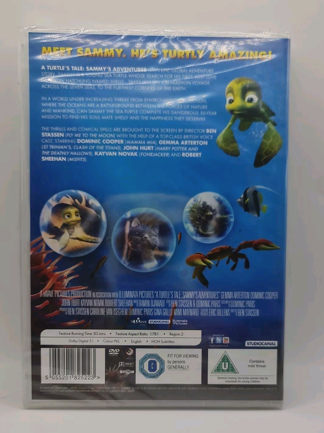 A Turtle's Tale: Sammy's Adventure (DVD, 2011) Family, Free UK P&P, New ...