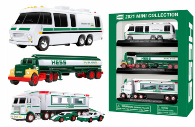 2021 Hess Truck Mini 3 Truck Collection - Sold Out - Brand New in Box ...