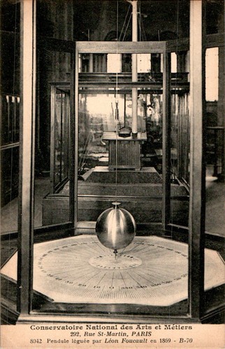 Foucault Clock, National Conservatory of Arts and Crafts, Paris, France ...