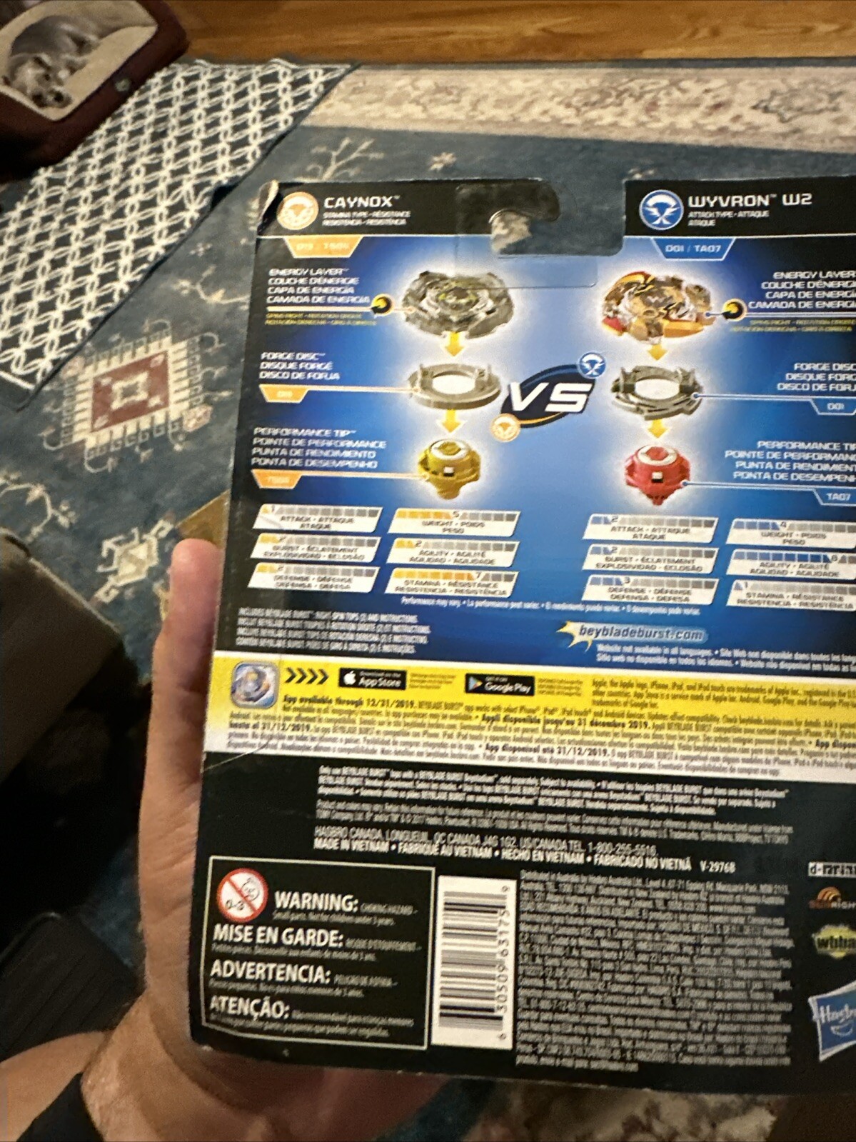 Hasbro Beyblade Blast Evolution Caynox & Wyvron W2 for sale online | eBay