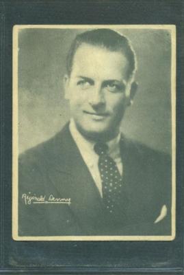 1926 E243 BRODY MOTION PICTURE STARS (SIMILAR TO W618) REGINALD DENNY ...