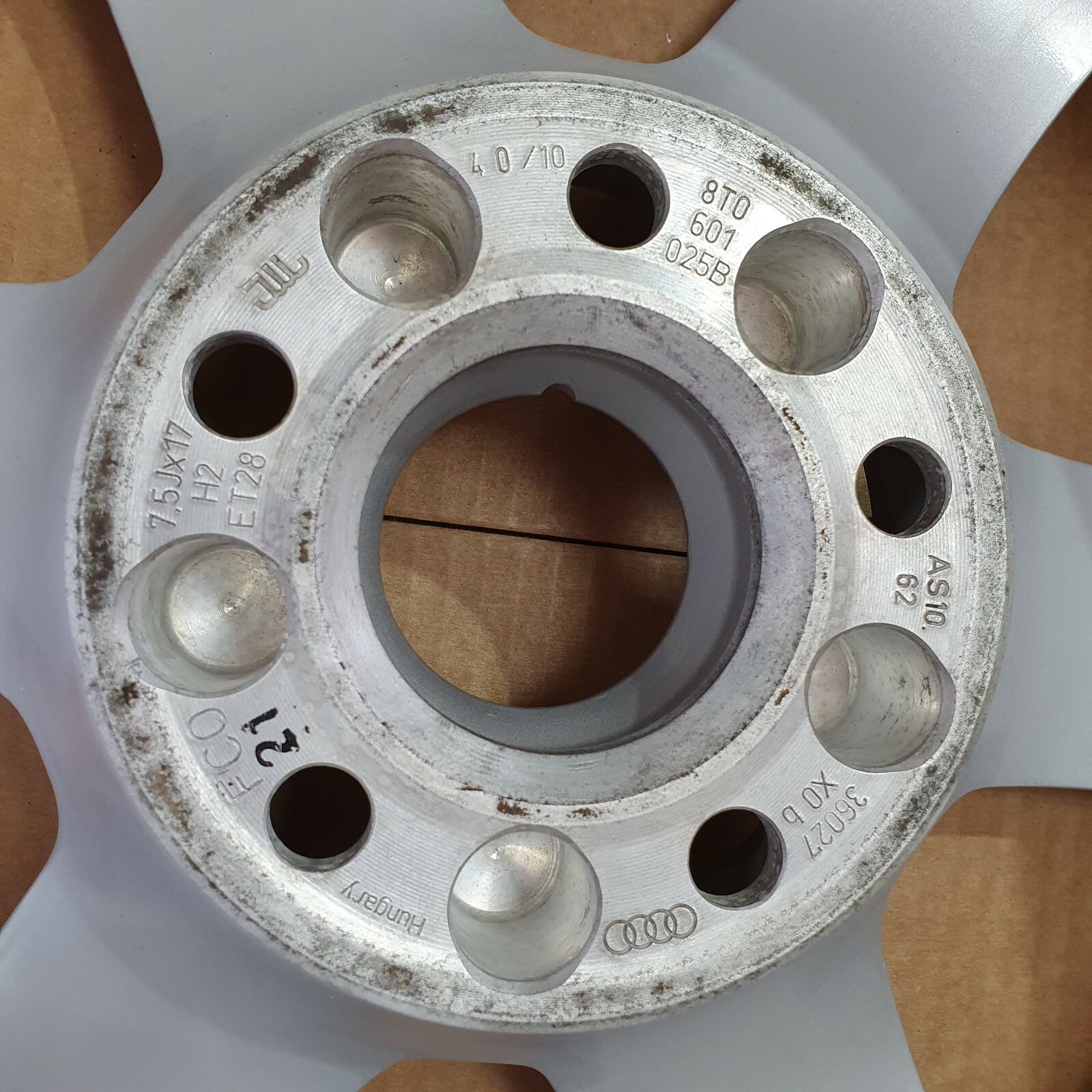 1 x Alufelge 17 Zoll Audi A5 8T0601025B Alloy wheel , Alu Jante. 2/2 | eBay