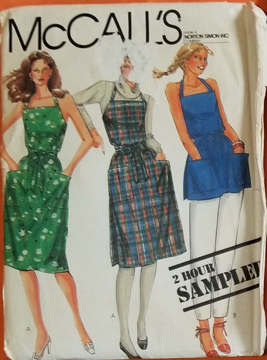 McCalls Apron Sewing Patterns Wide Variety You-Pick 1940's 90's | eBay