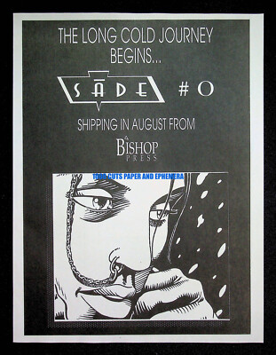 Sade Bishop Press 1995 Trade Print Magazine Ad Poster ADVERT | eBay