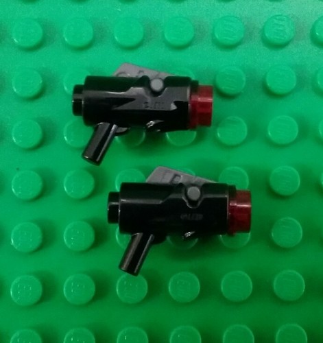 *NEW* Lego Star Wars Black Blasters Spring loaded Guns Figures Figs - 2 ...