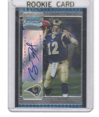 Ryan Fitzpatrick 2005 Bowman Chrome Rookie Autograph #252 | eBay