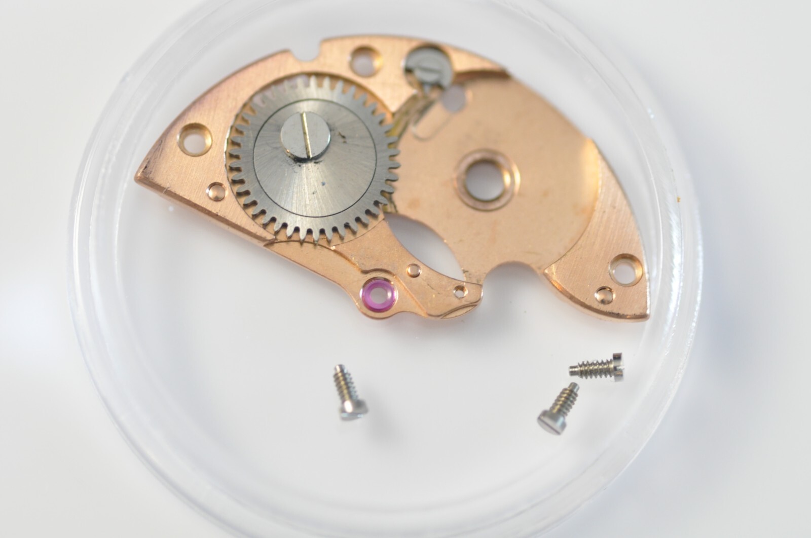 Omega watch movement part 550-1001 barrel bridge 550-1104 450-1105 470 ...