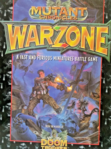 Vtg 90s Warzone Book A Fast And Furious Miniatures Battle Game Mutant ...