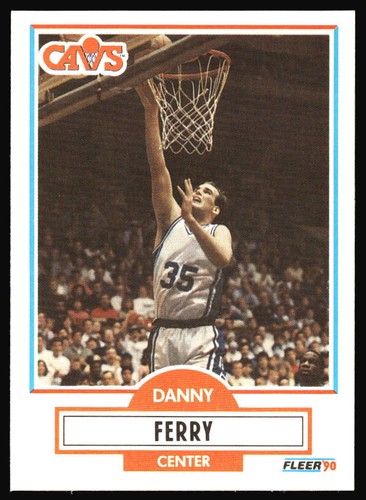 1990 Fleer Danny Ferry Rookie #33 Cleveland Cavaliers | eBay