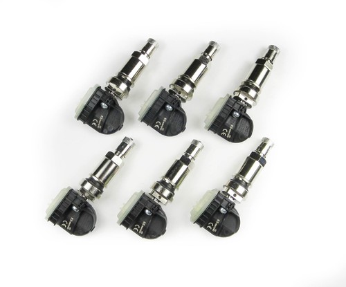 New 315mhz 6 Sensor Chrome Stem TPMS Set For 2020 Ford F350 Super Duty ...