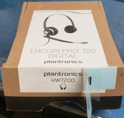 New Open Box Plantronics EncorePro 720 HW720D 78716-101 Dual Phone ...