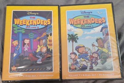 Brand New Disney's The Weekenders Vol 1 and 2 (DVD, 2013) Movie Club ...