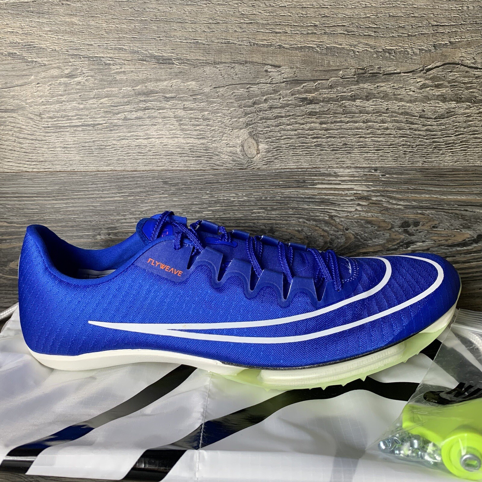 Men's Size 15 Nike Air Zoom Maxfly Racer Blue Track Spikes DH5359-400 ...