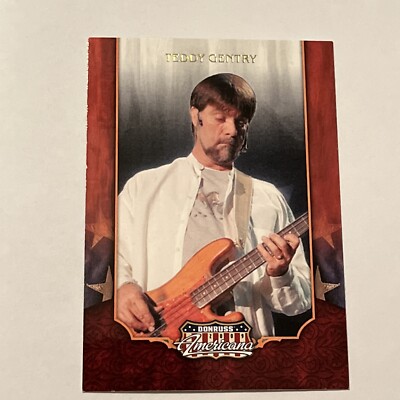Teddy Gentry Trading Card Donruss Americana 2009 #97 | eBay