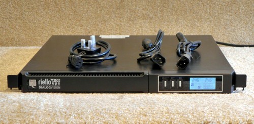 Riello DVR 1100 UPS Rack-Mount 1u - 1100VA - New Batteries - 12m RTB ...