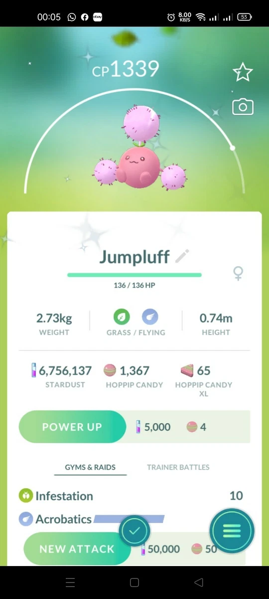 Hoppip Evolutions