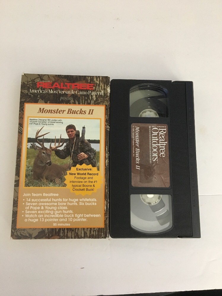 RealTree presents Monster Bucks II (1994 VHS)TESTED-RARE VINTAGE-SHIPS ...