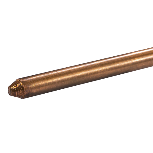 COPPER EARTH ROD EARTHING CONNECTION BOX PIT CLAMP DRIVING STUD COUPLER ...