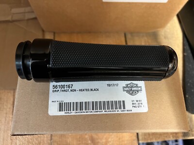 Harley-Davidson GRIP, THROTTLE ,NON-HEATED, BLACK 56100167 (2016-2017 ...
