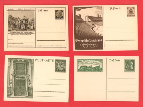 Germany Post Cards. Unposted. Circa 1933-1940. 4 Post cards. P1/5 | eBay